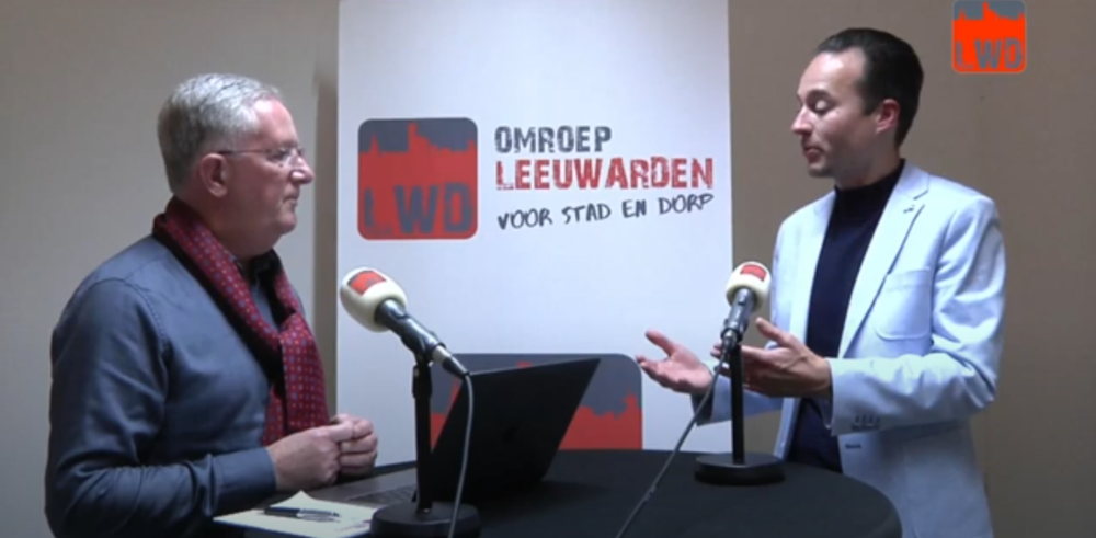 VIDEO: Marcel Visser (VVD) over begroting Gem. Leeuwarden 2025 - Omroep Leeuwarden